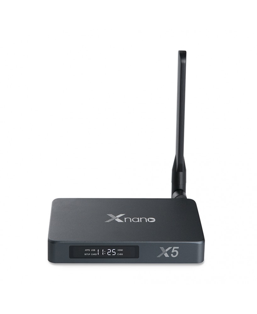 TV Box Xnano X5 Realtek RTD1295 DDR smart tv antena externa android 6.0