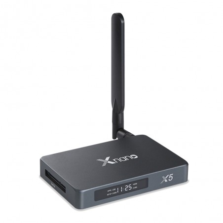 TV Box Xnano X5 Realtek RTD1295 DDR smart tv antena externa android 6.0