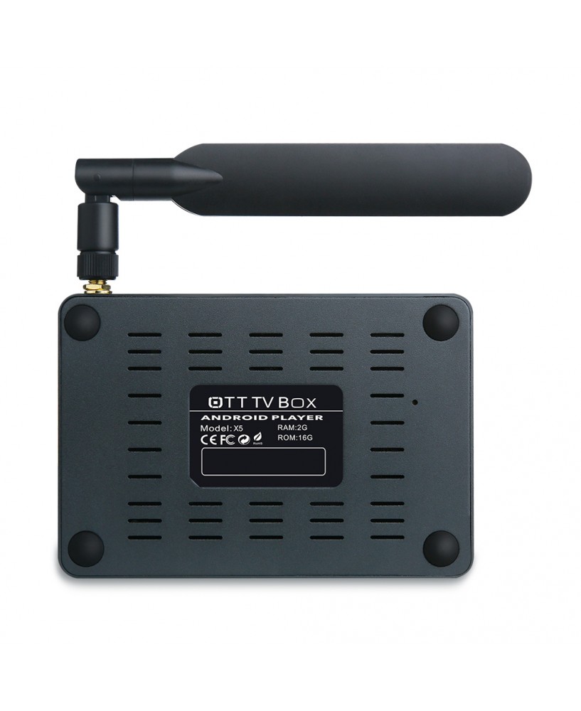 TV Box Xnano X5 Realtek RTD1295 DDR smart tv antena externa android 6.0