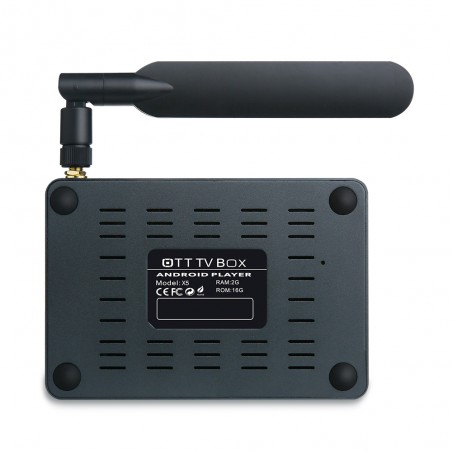 TV Box Xnano X5 Realtek RTD1295 DDR smart tv antena externa android 6.0