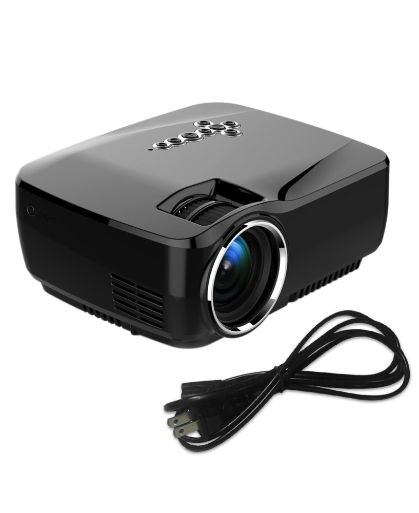 Proyector GP70UP con Android 4.4 HDMI AV VGA WIFI miracast bluetooth